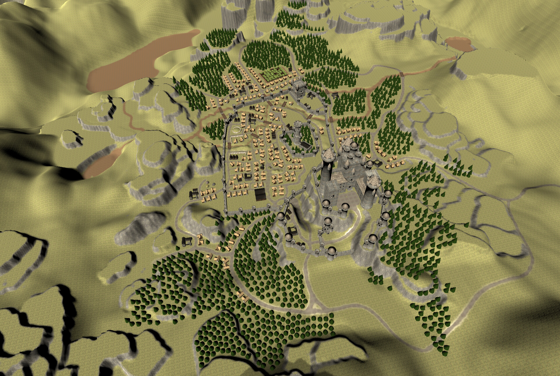 ArtStation - Unfinished King Arthur-based RTS [2021]