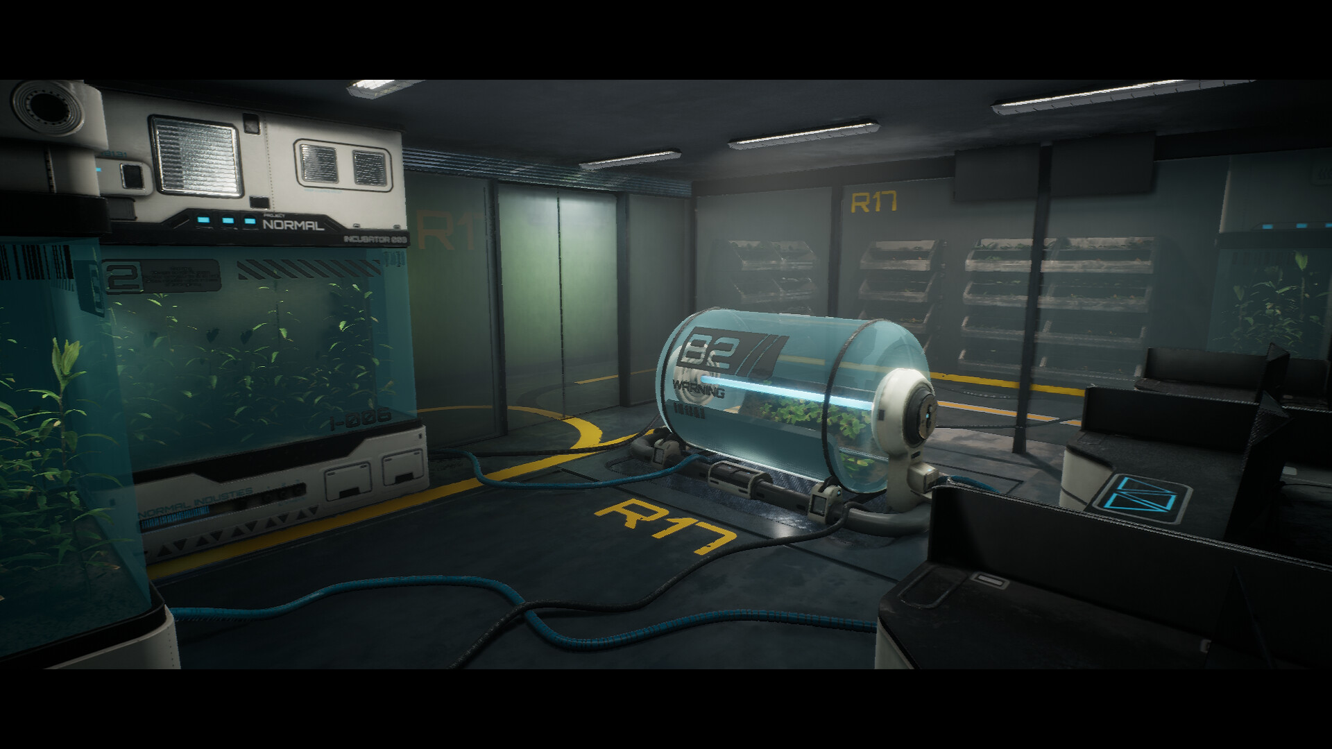 ArtStation - sci fi biolab