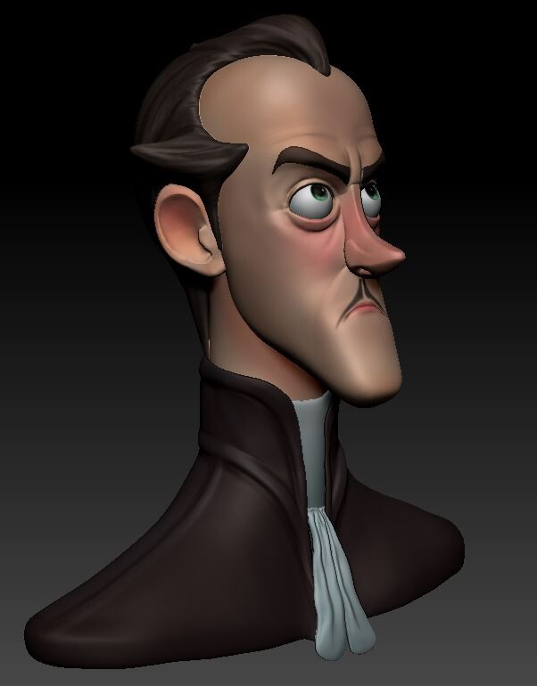 ArtStation - Cartoon bust