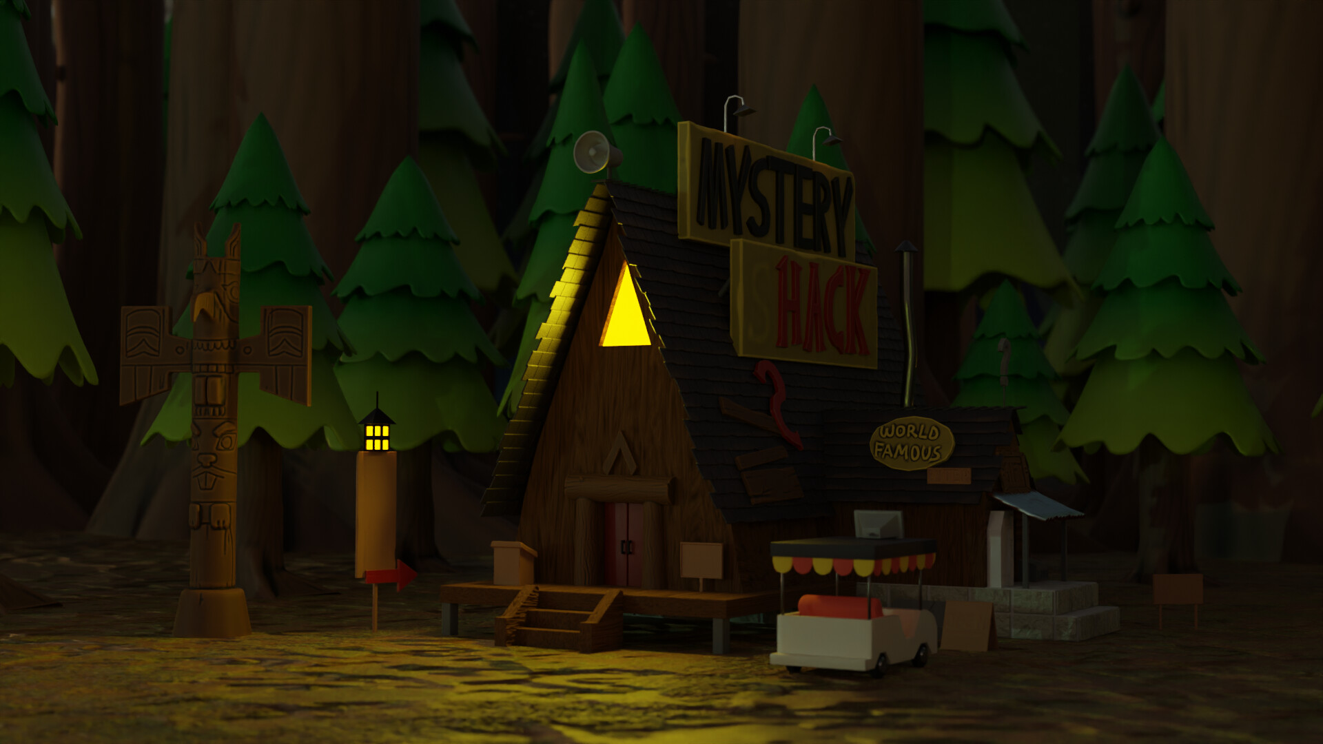 ArtStation - Mystery Shack