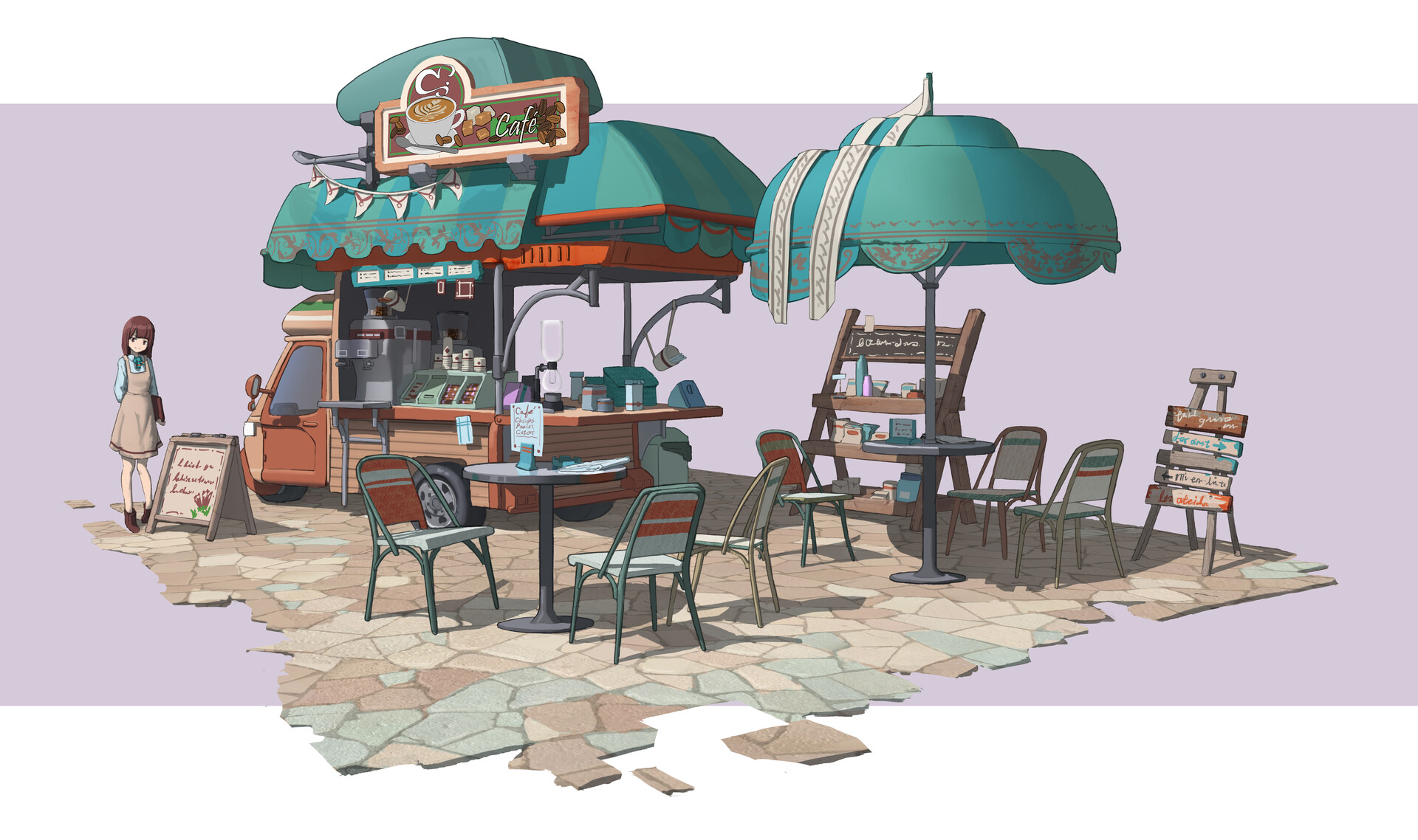 ArtStation - Coffee Truck