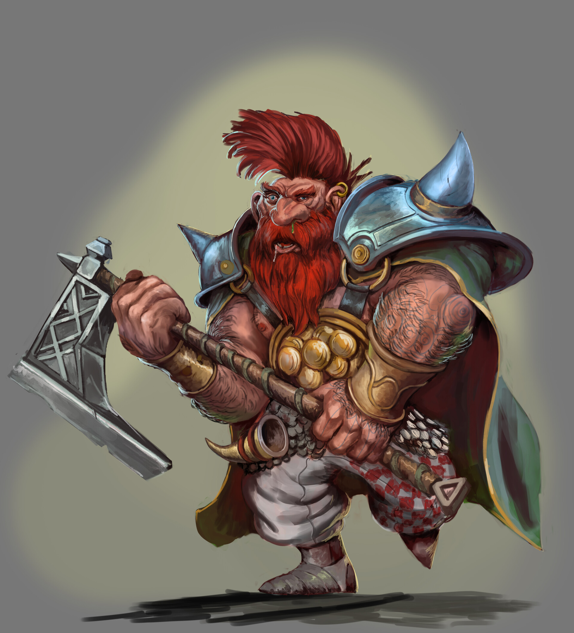 ArtStation - dwarf dnd