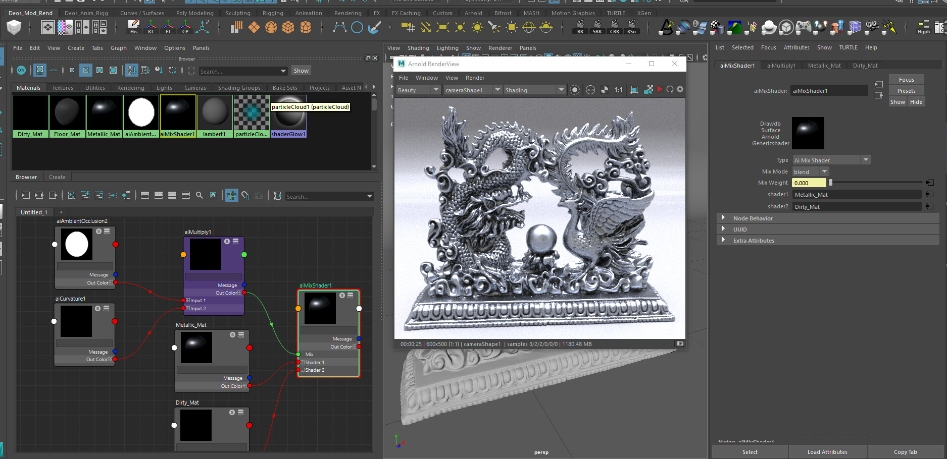 Deo - Arnold/Maya Pre Rendering
