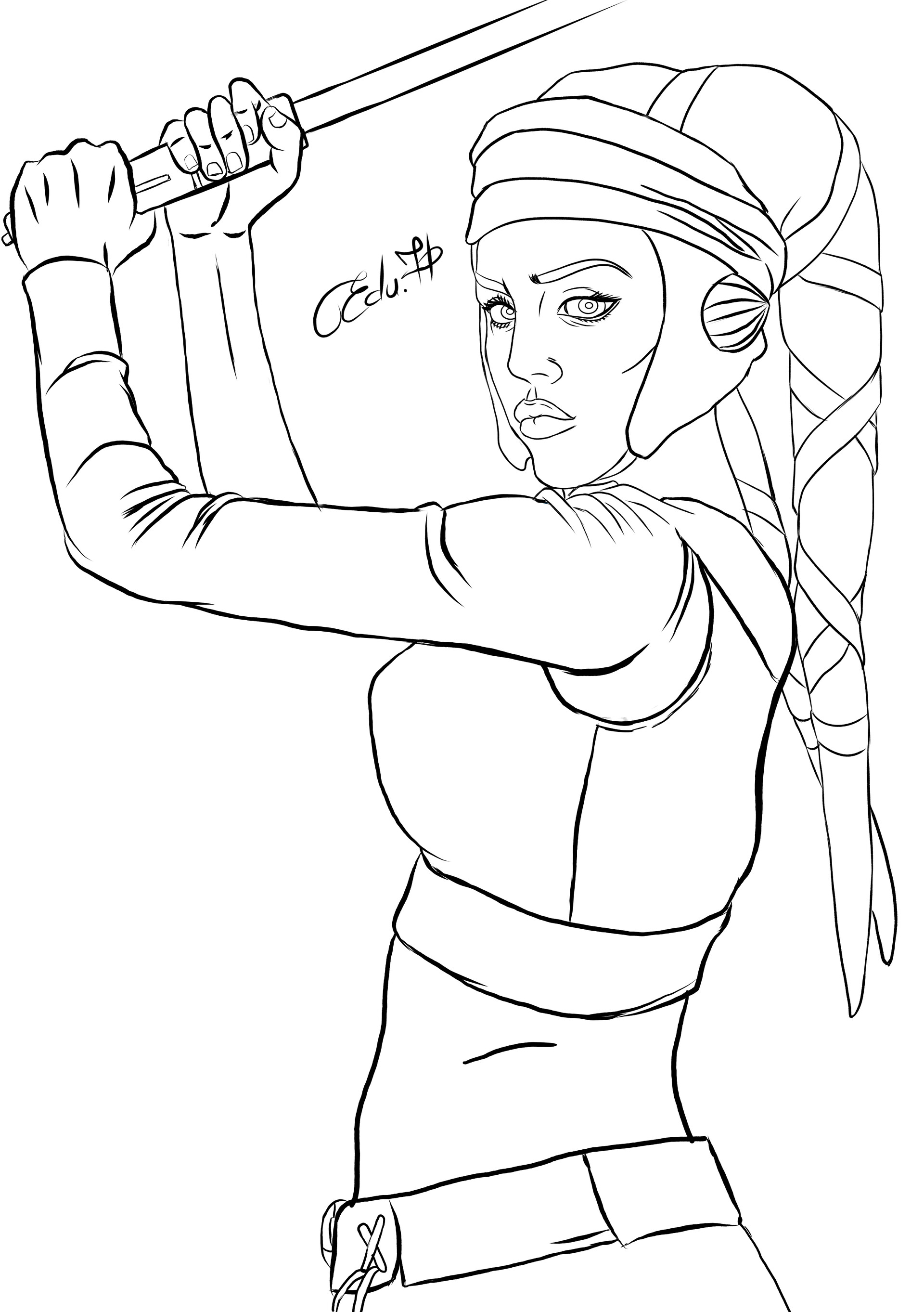 Edu Heredia Toledo - Aayla Secura