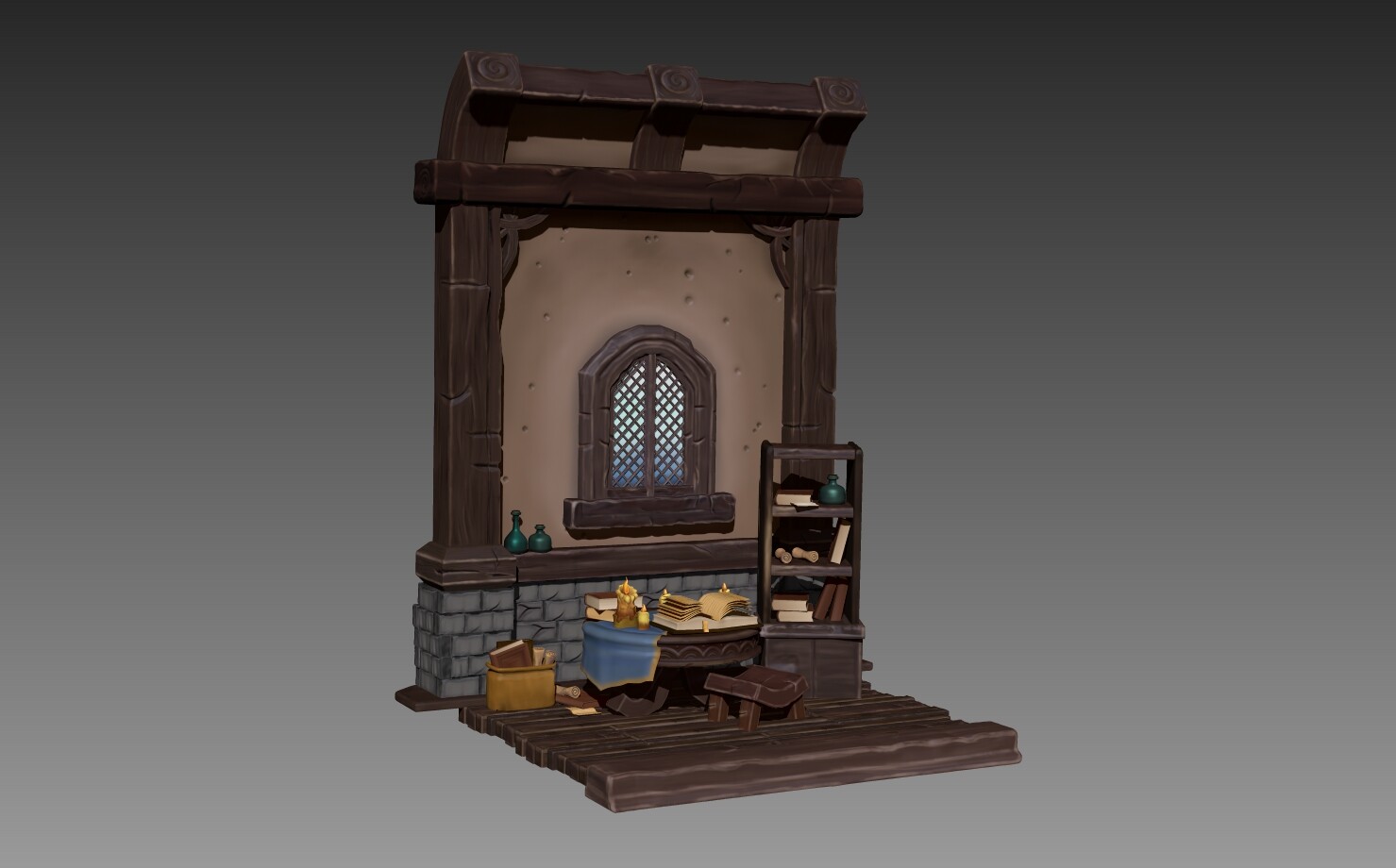 ArtStation - Medieval Room