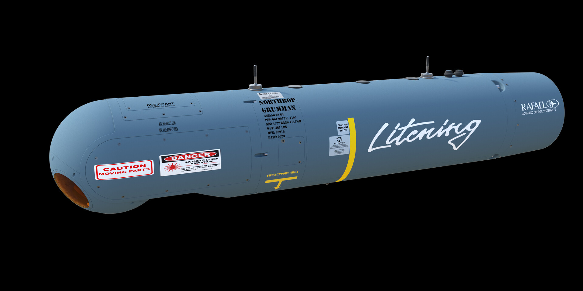 Edgar B - AN/AAQ-28 LITENING targeting and navigation pod