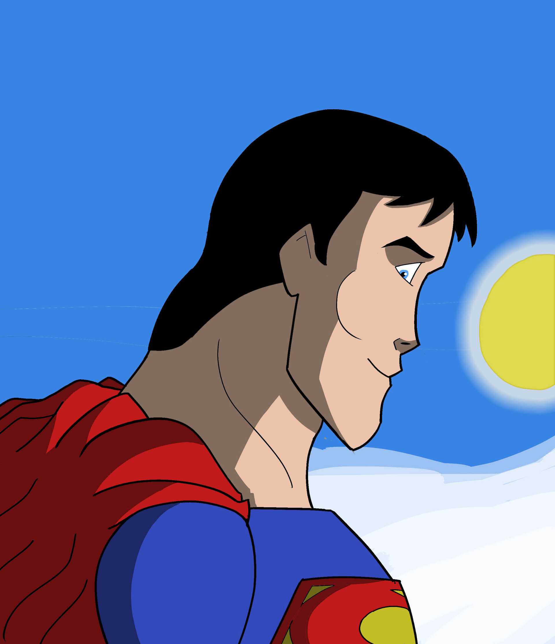 ArtStation - Superman Headshot