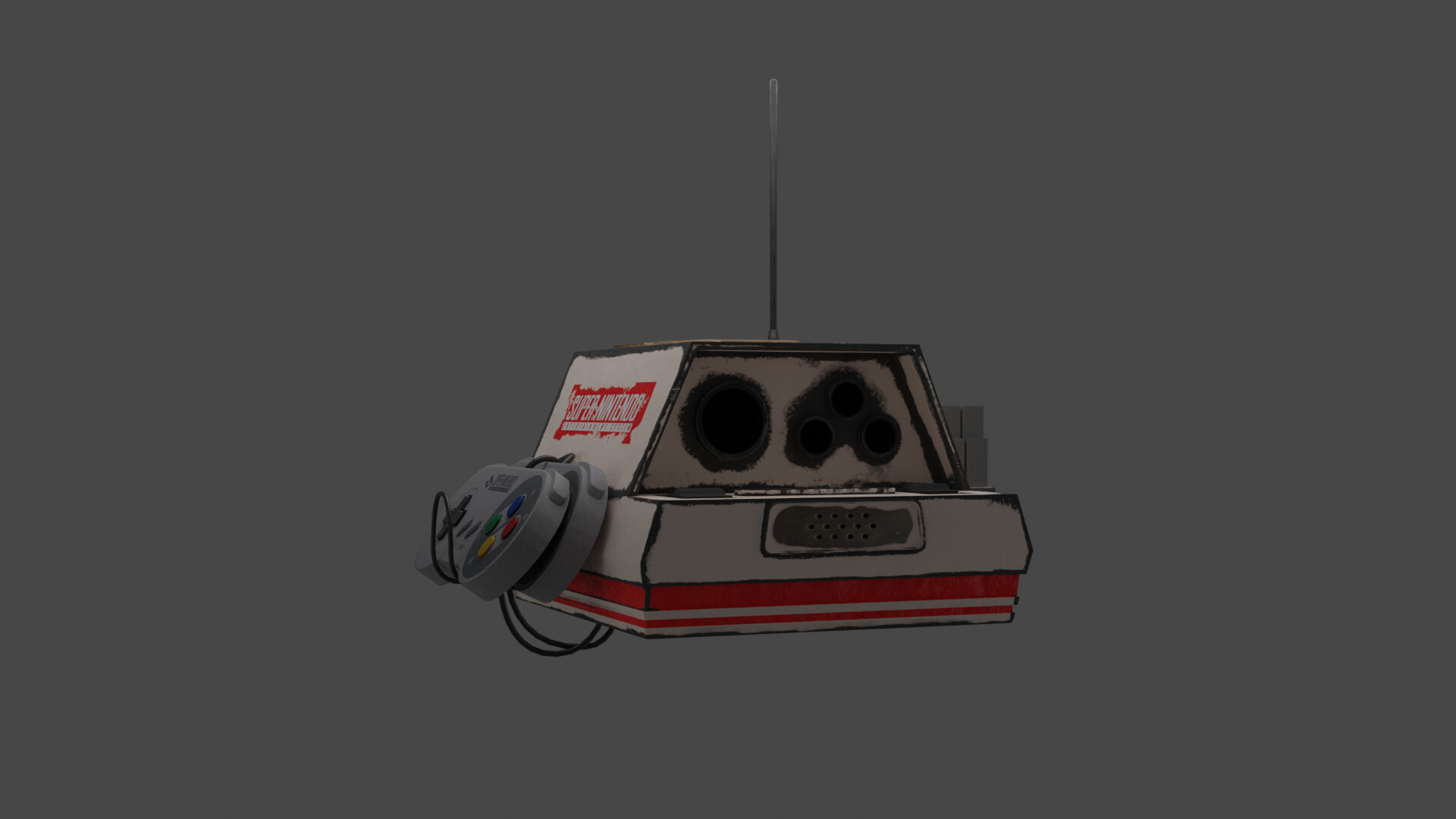 ArtStation - Super Nes Robot