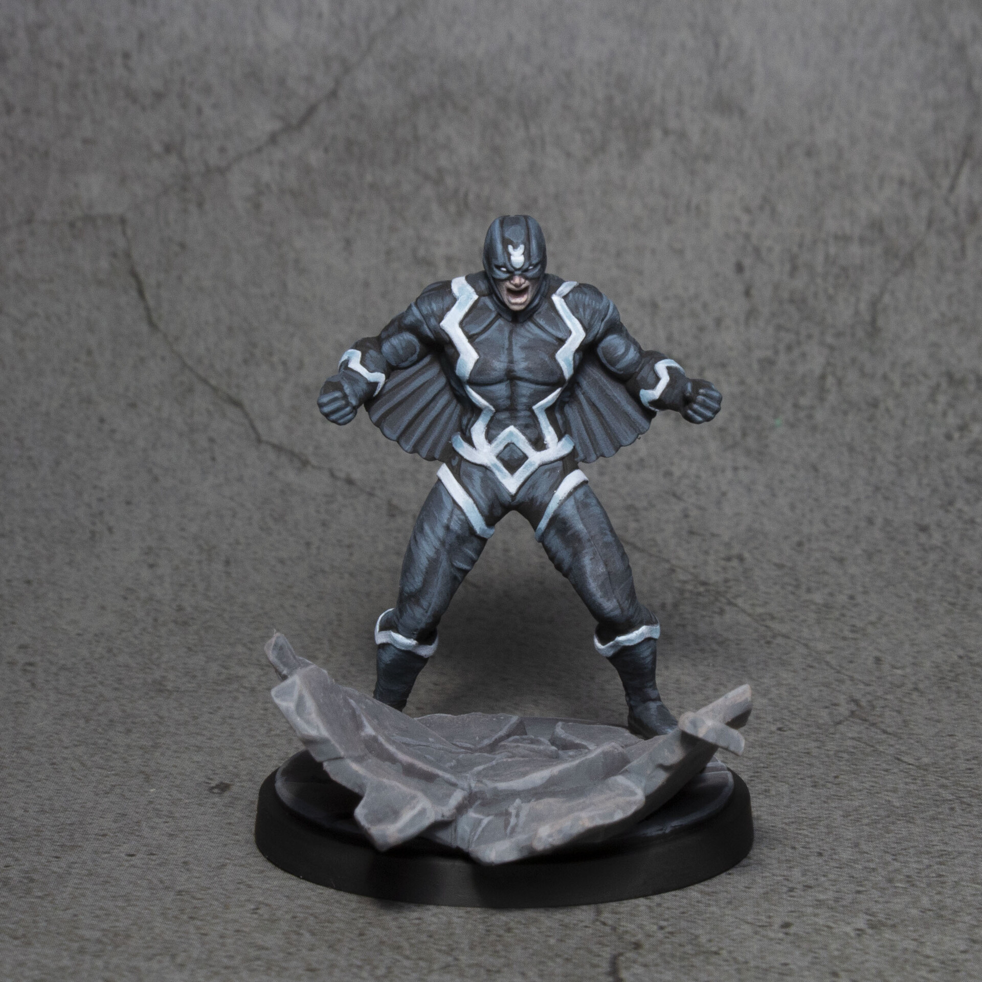 ArtStation - Black Bolt Miniature - Marvel Crisis Protocol