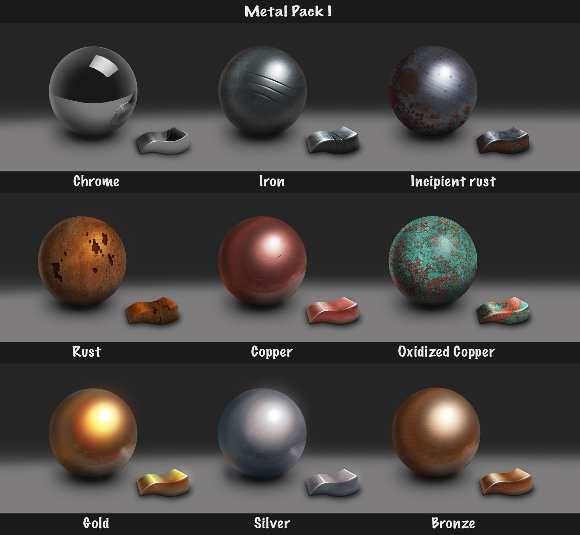 ArtStation - Materials pack 1