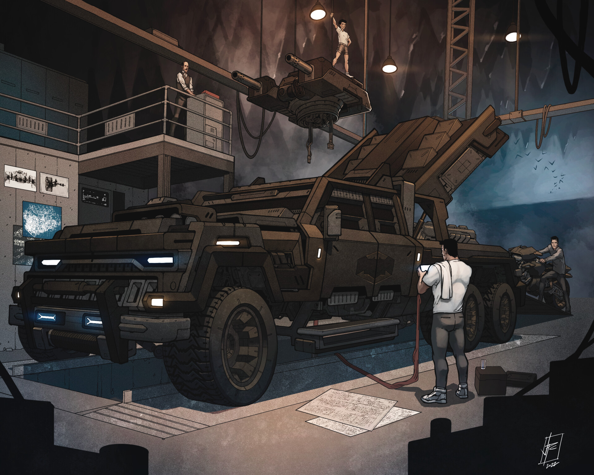 ArtStation - Batmobile