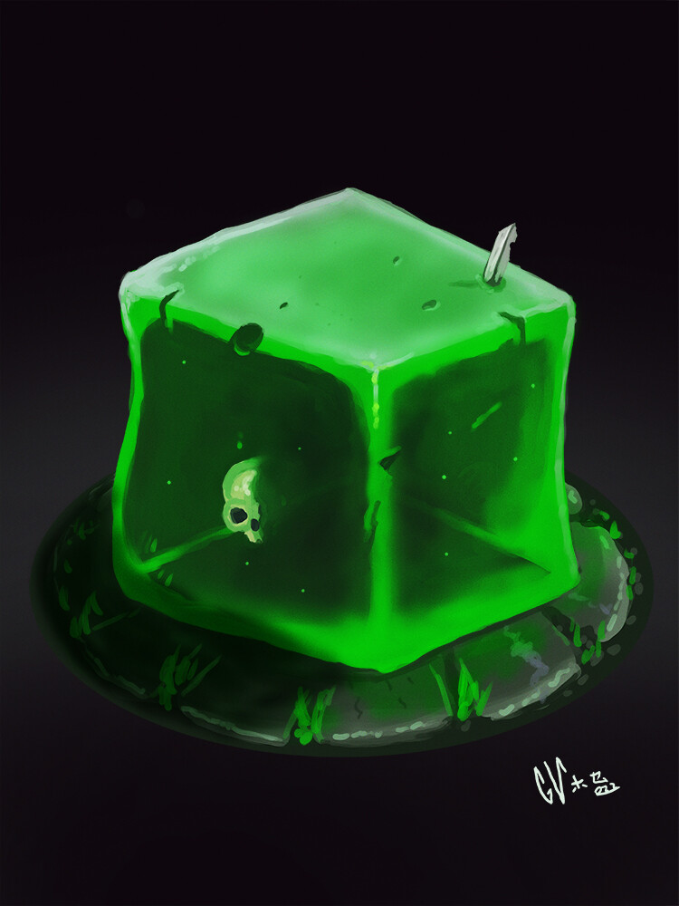 ArtStation - Gelatinous cube