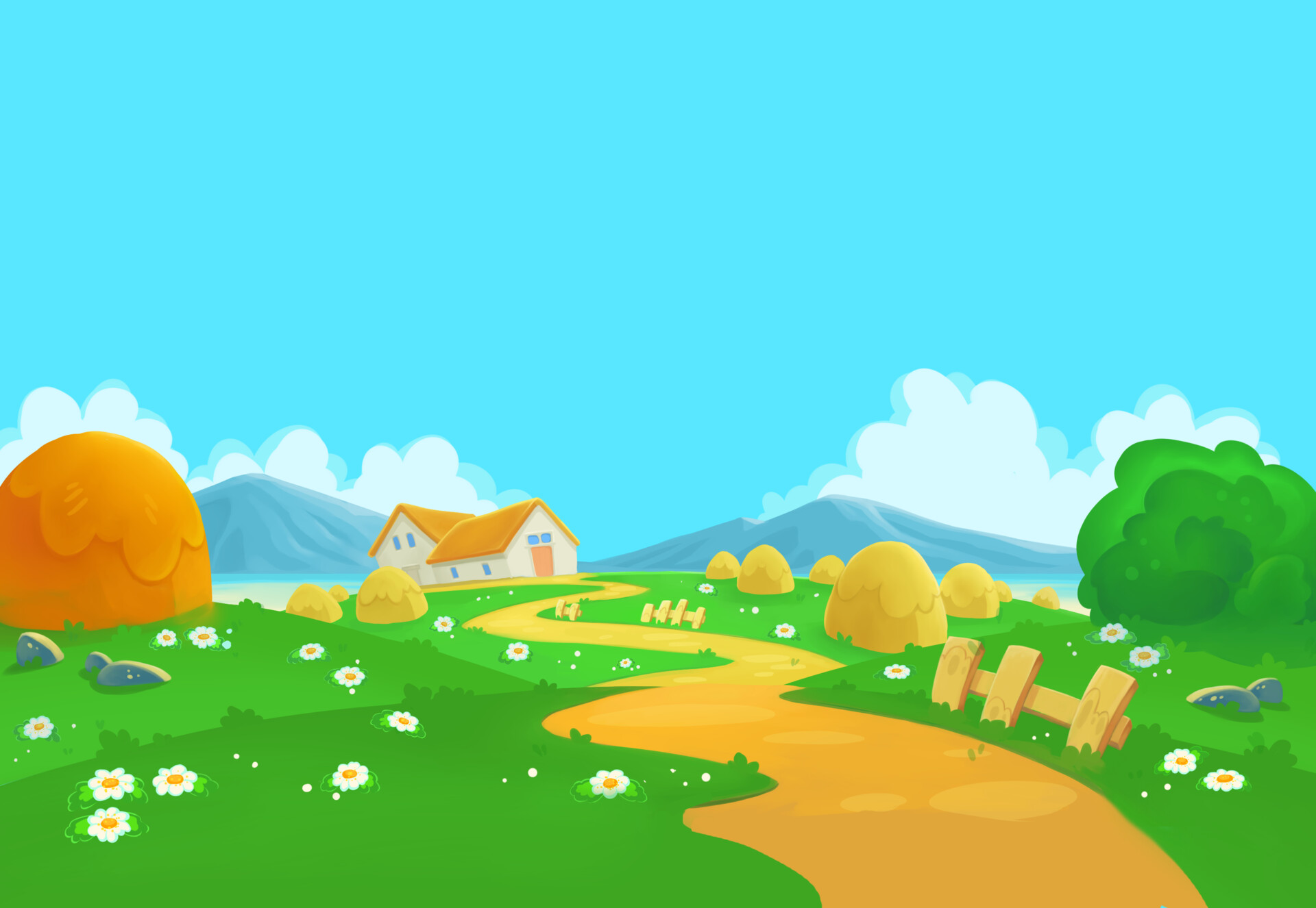 ArtStation - cartoon location