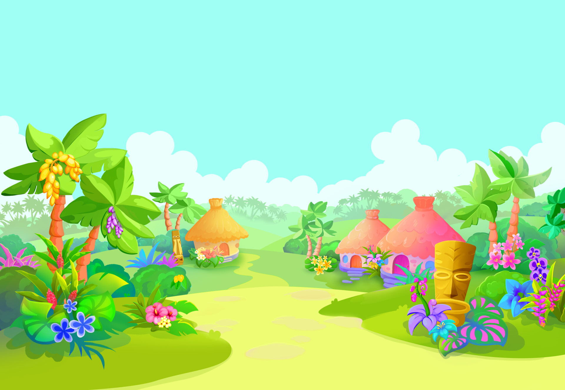 ArtStation - cartoon location