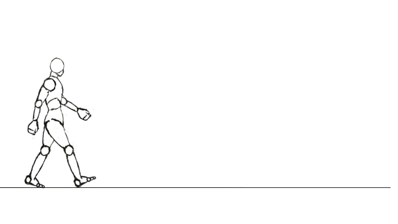 ArtStation - Walking animation