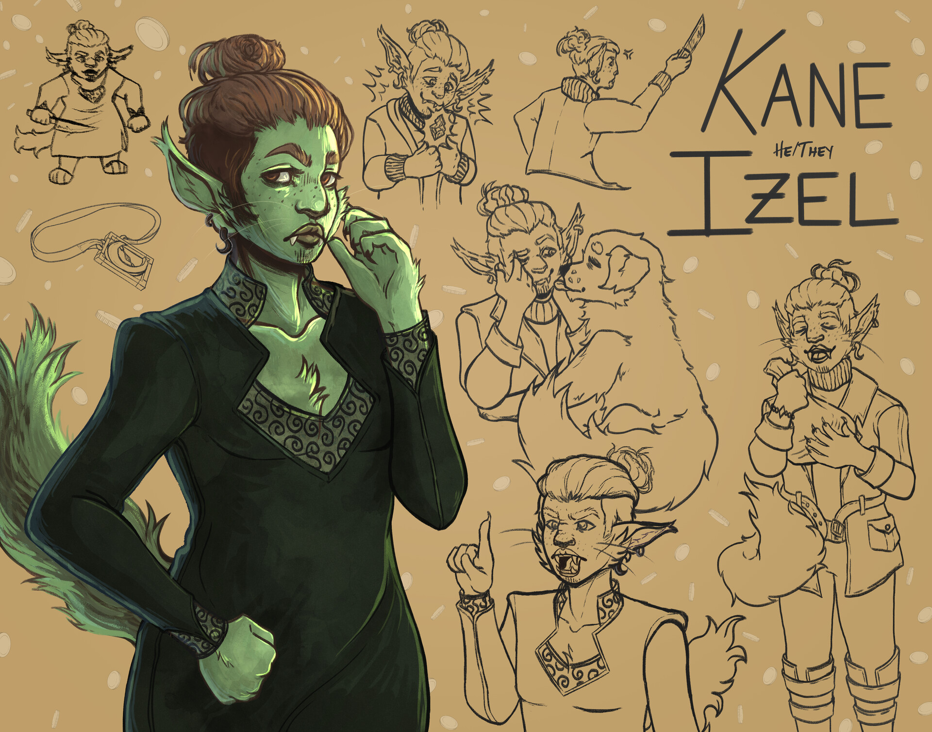 ArtStation - Goblin Character Design (Kane Izel)