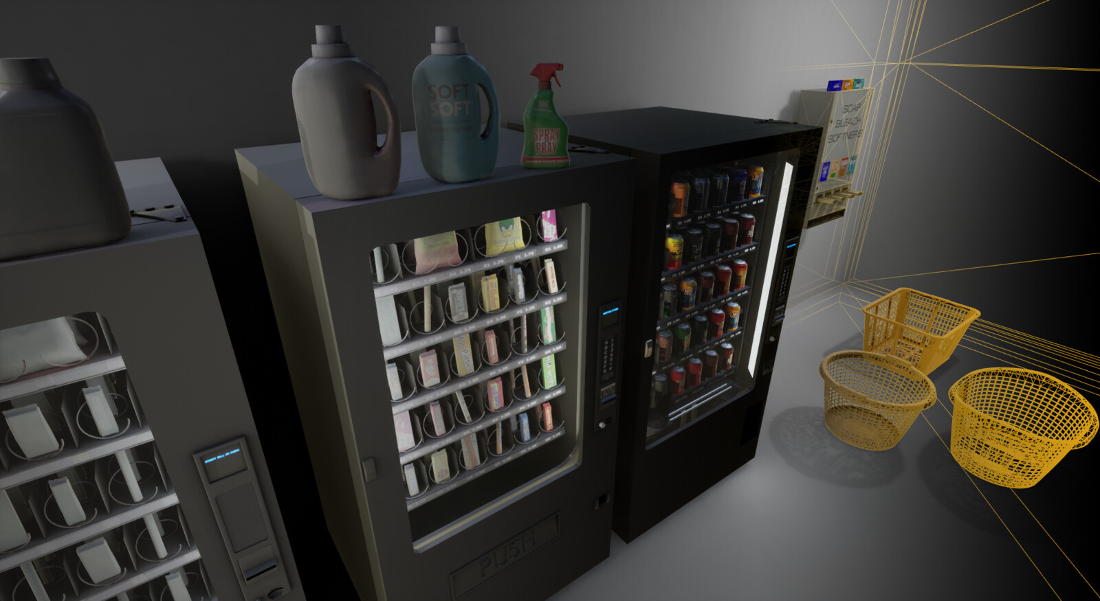 Joseph Mauke - vending machine props for unreal engine