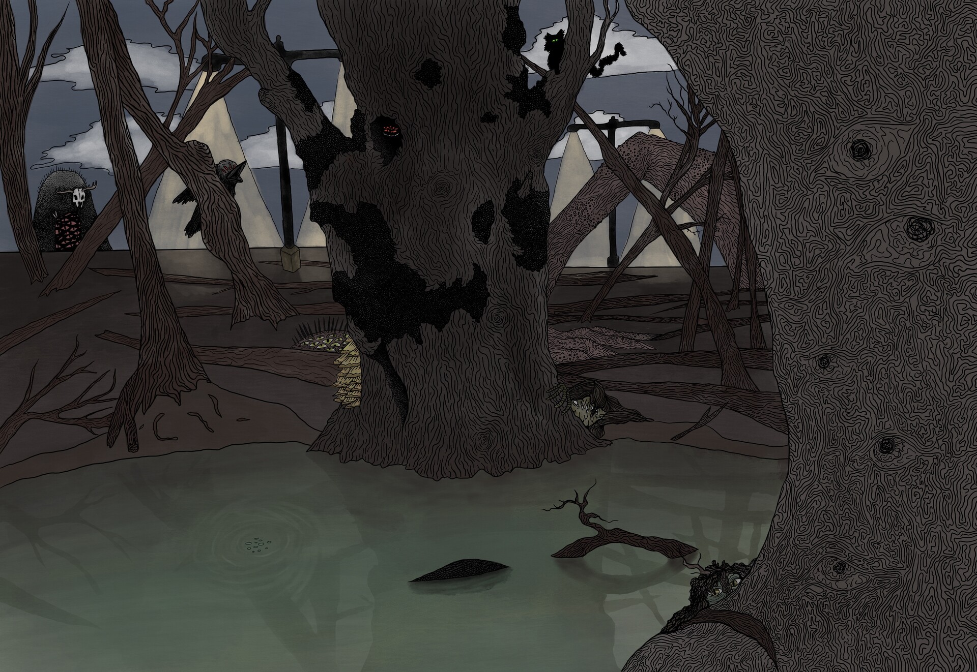 ArtStation - Judson's Swamp