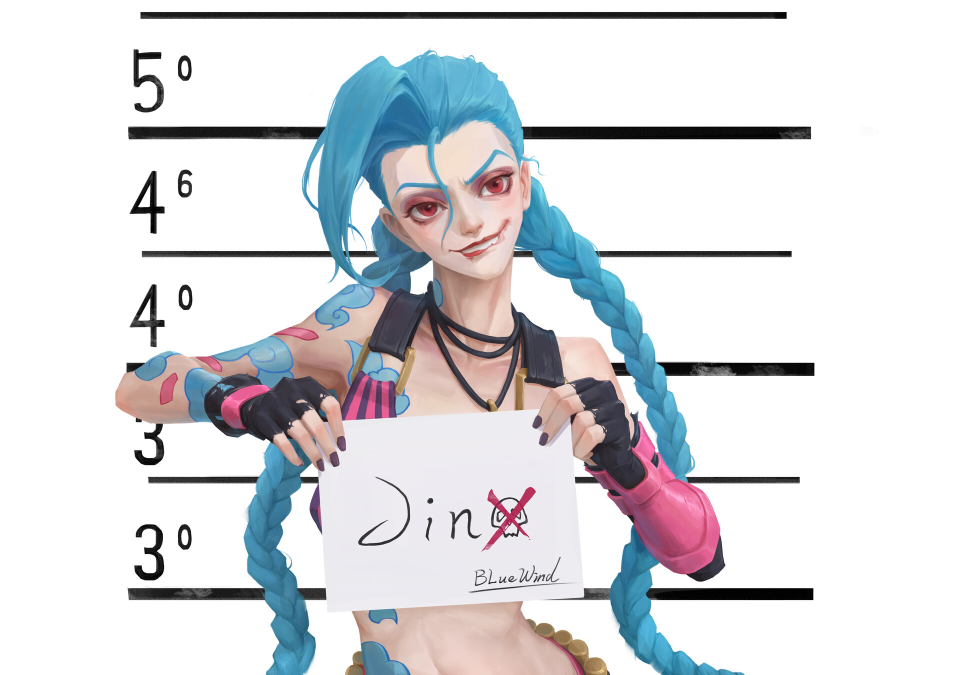 ArtStation - The Loose Cannon Jinx