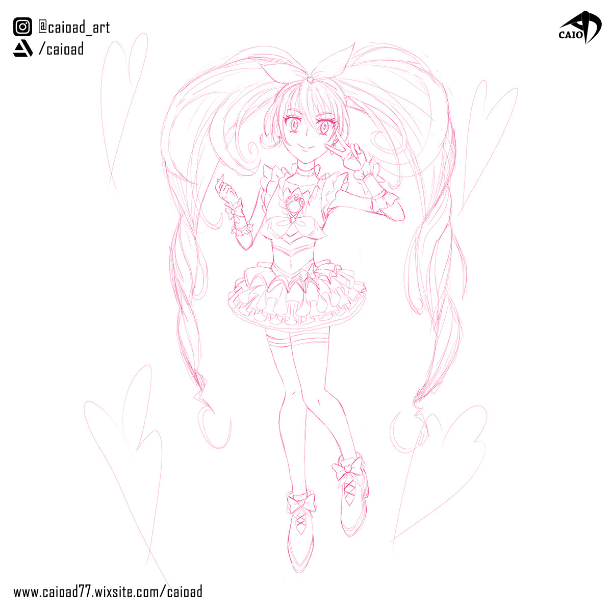 suite precure coloring pages