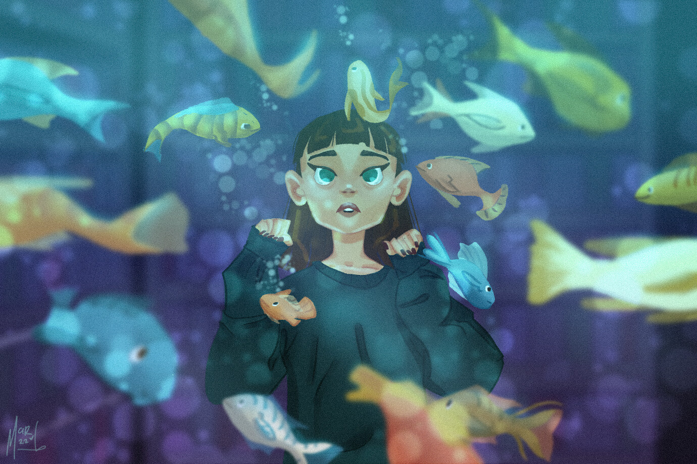 ArtStation - Fish girl