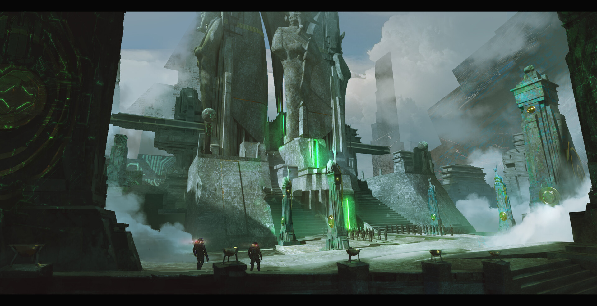 ArtStation - mysterious religious building