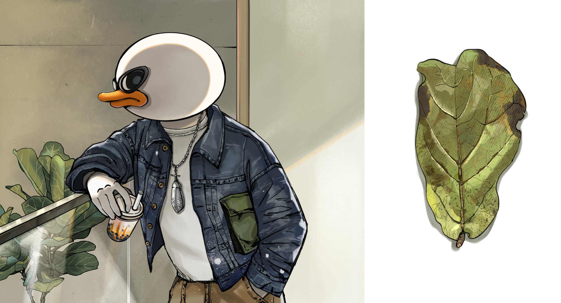 ArtStation - MADUCK_叶子