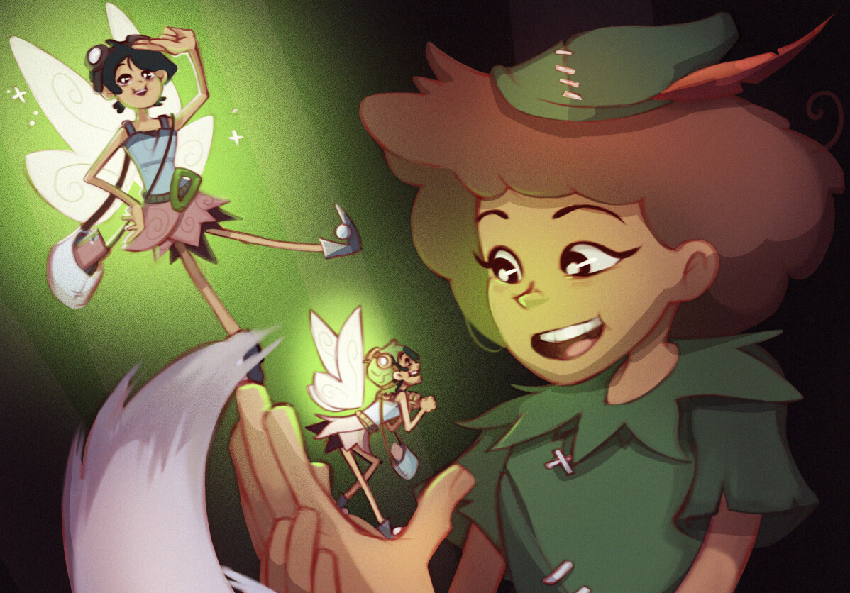 Bianca Candalera - Amphibia Peter Pan Au