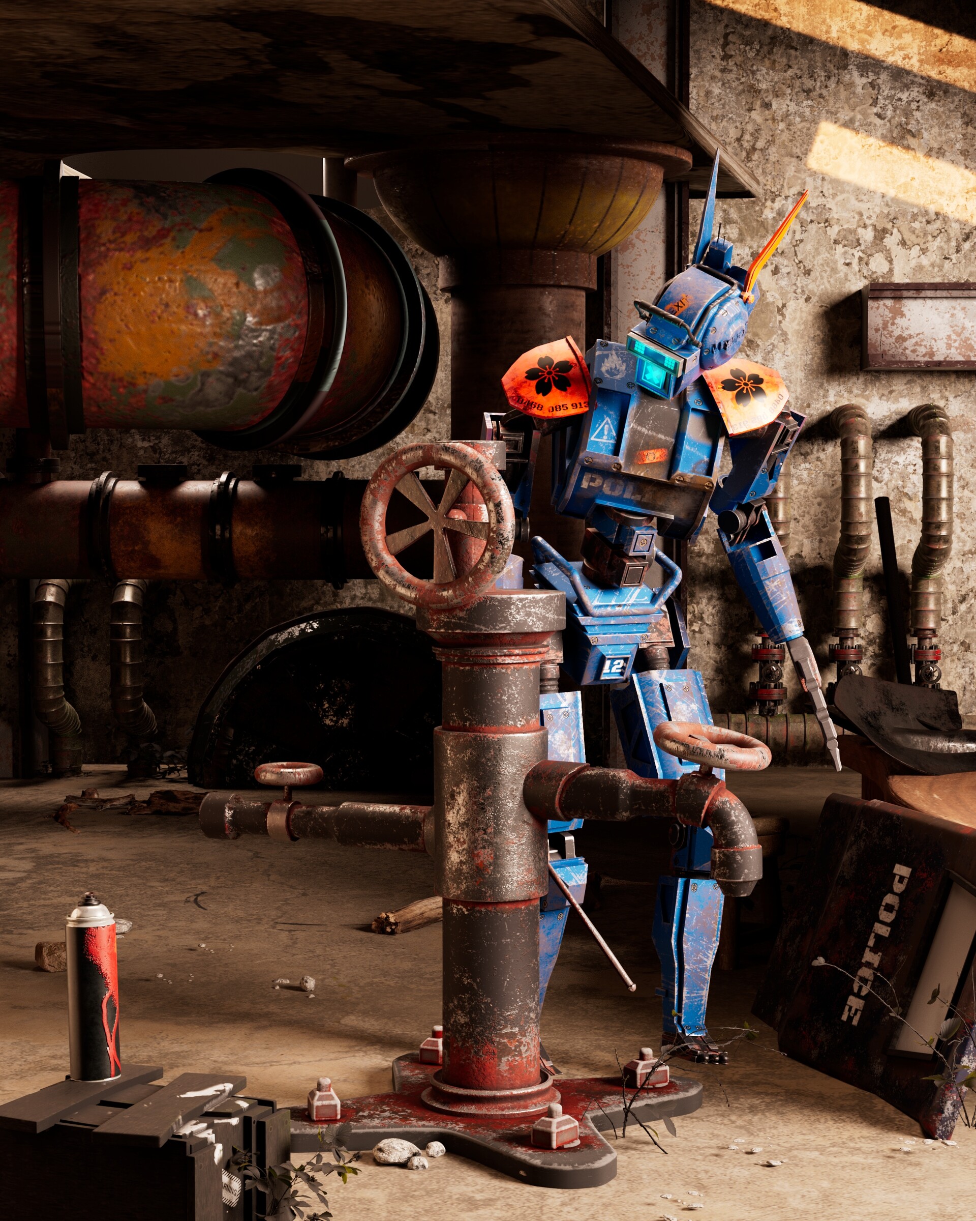 ArtStation - Abandoned factory