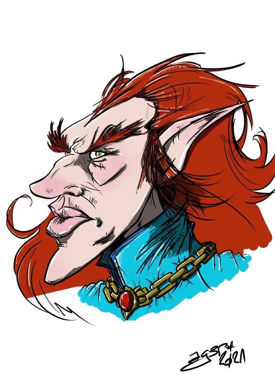 ArtStation - Elf - D&D