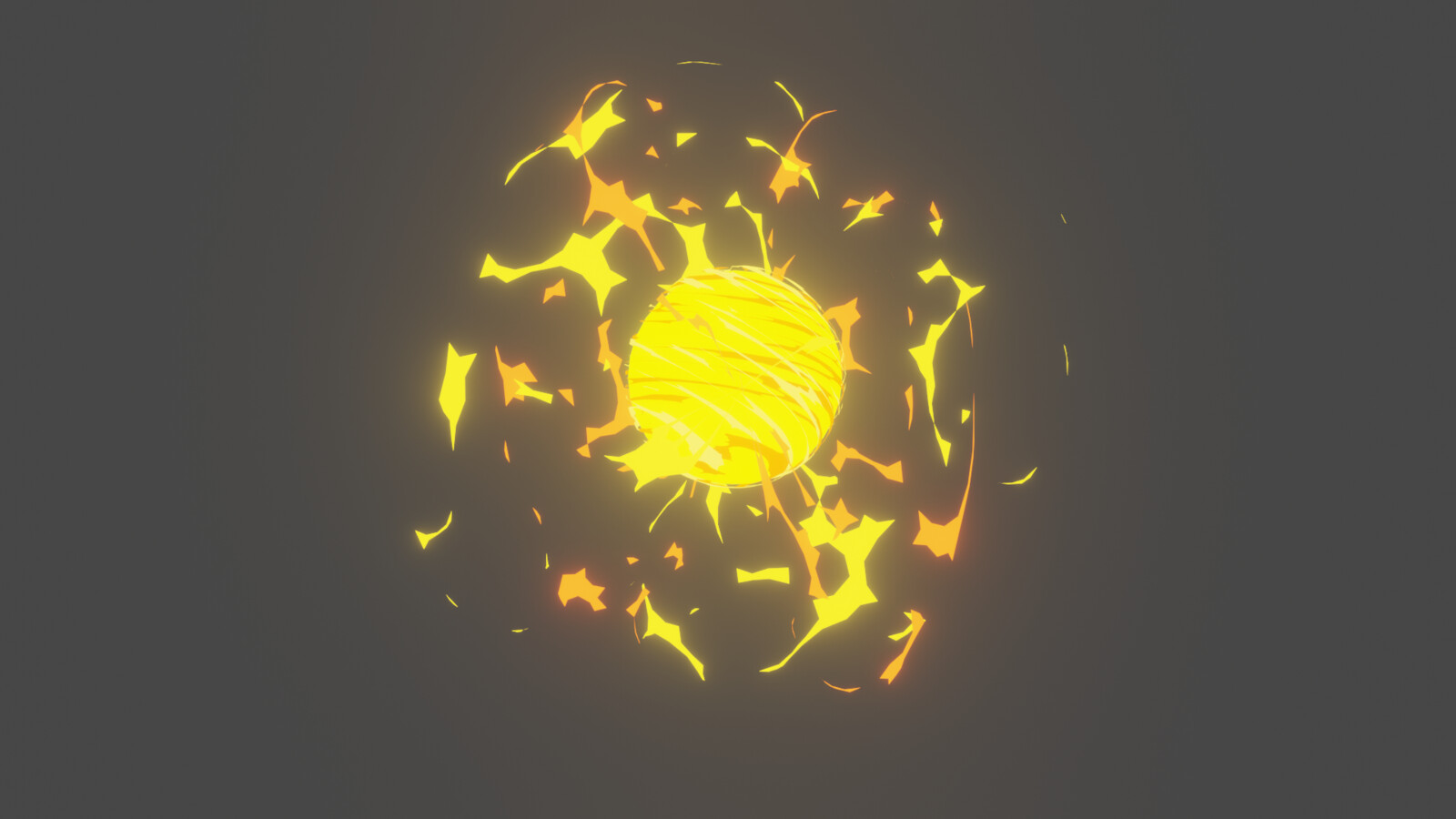 Blank R - Fire ball VFX