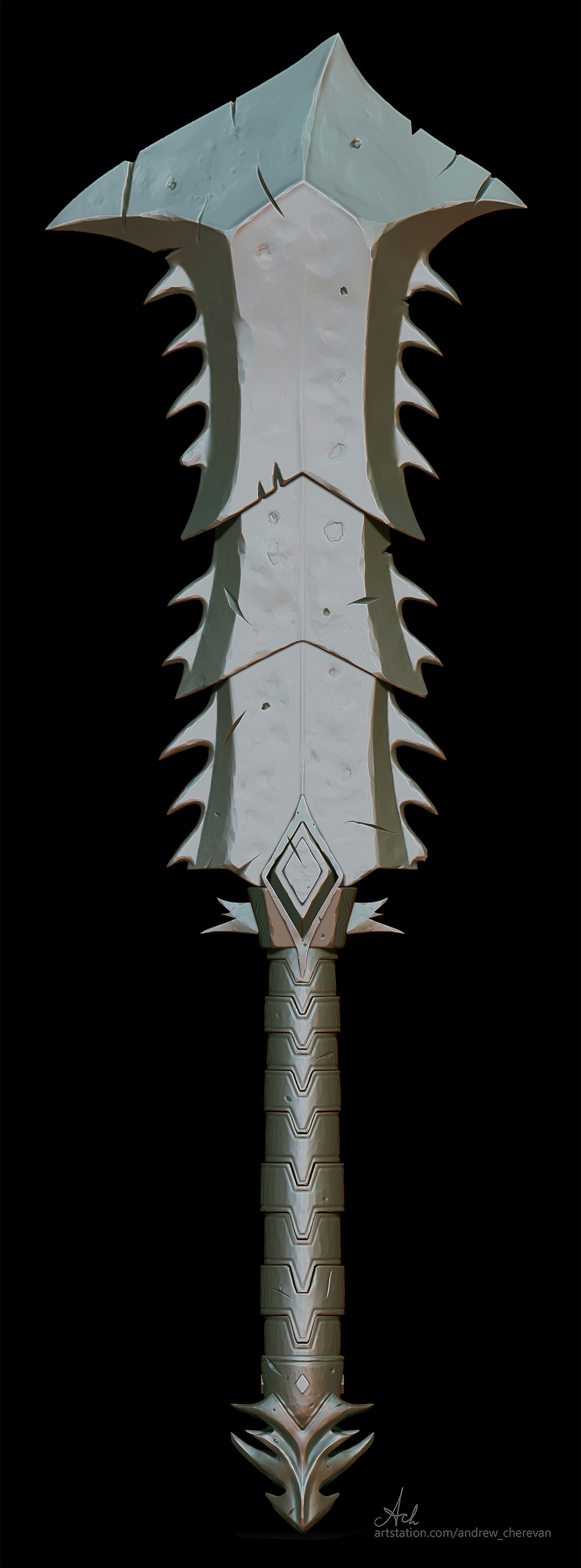 Andrii Cherevan - Spiked Sword