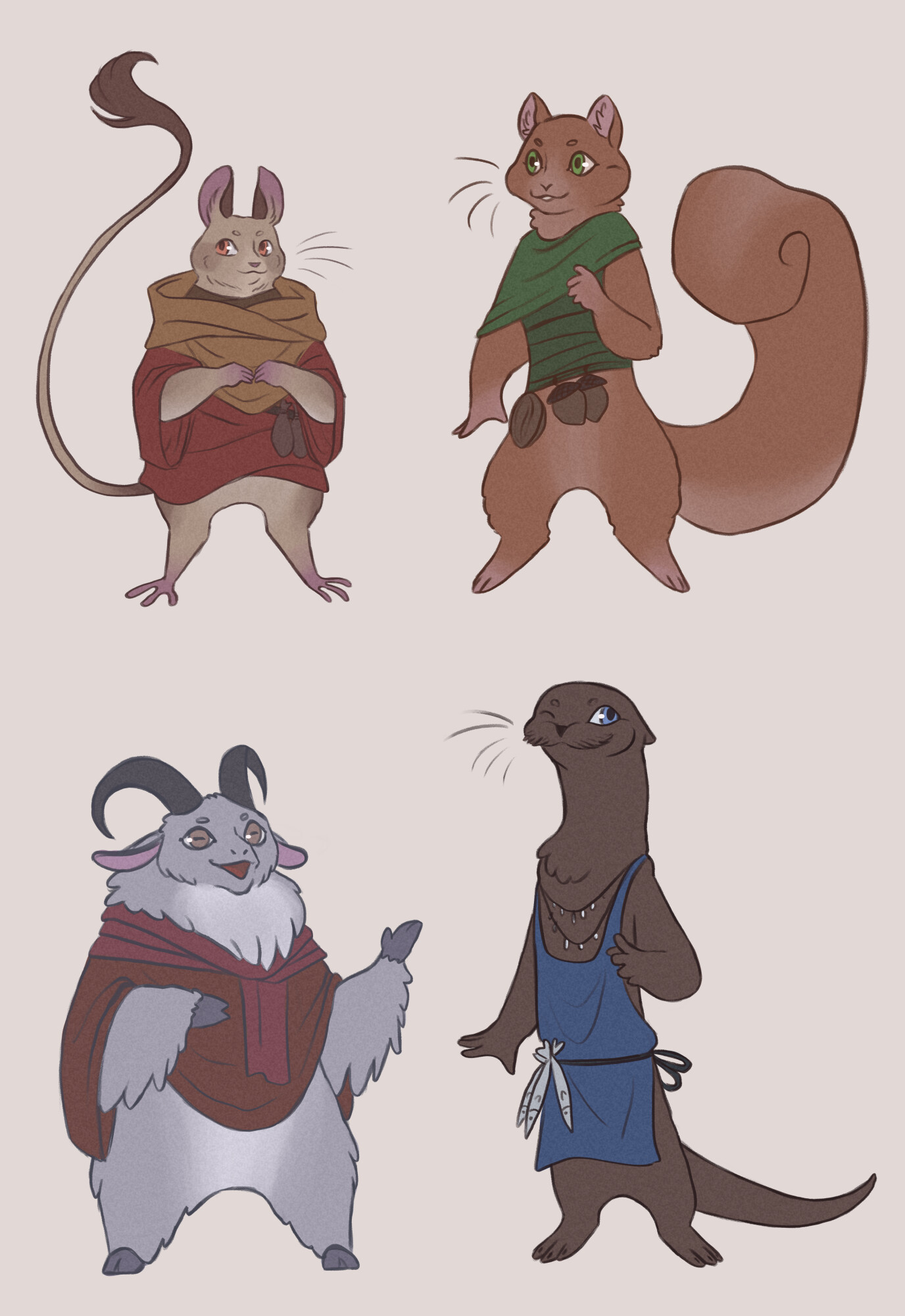 ArtStation - Animal characters