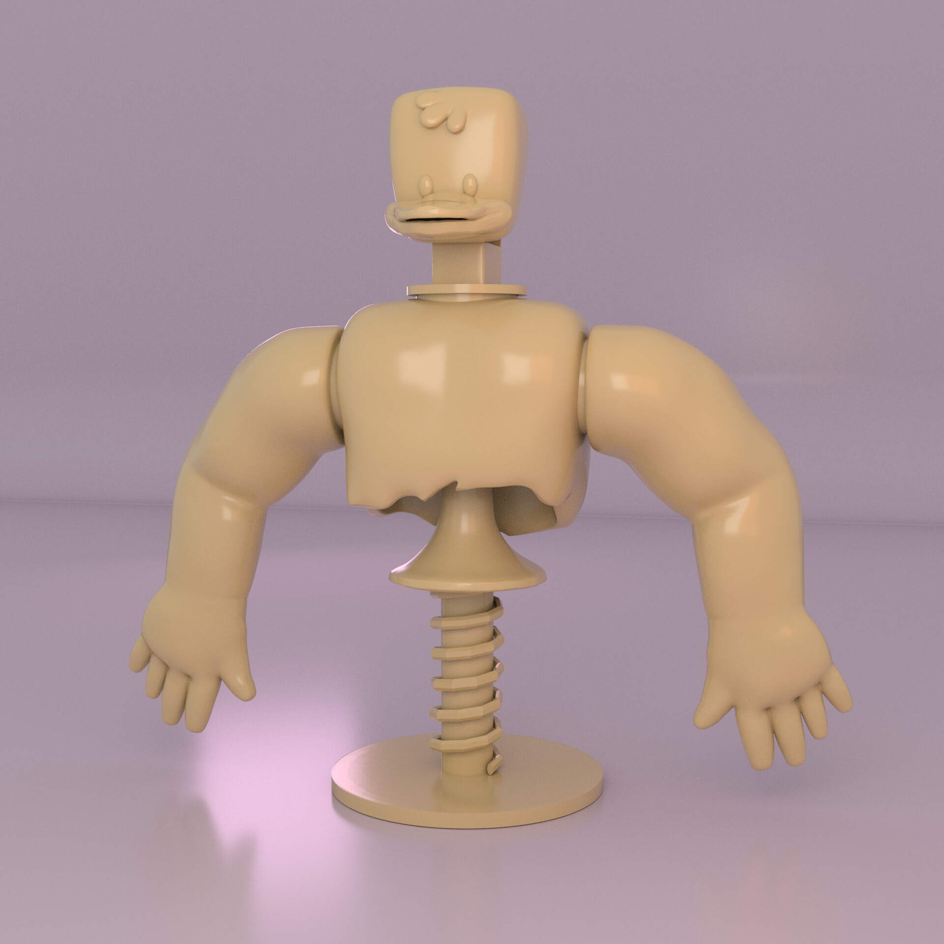 ArtStation - "Ducky" from Toy Story