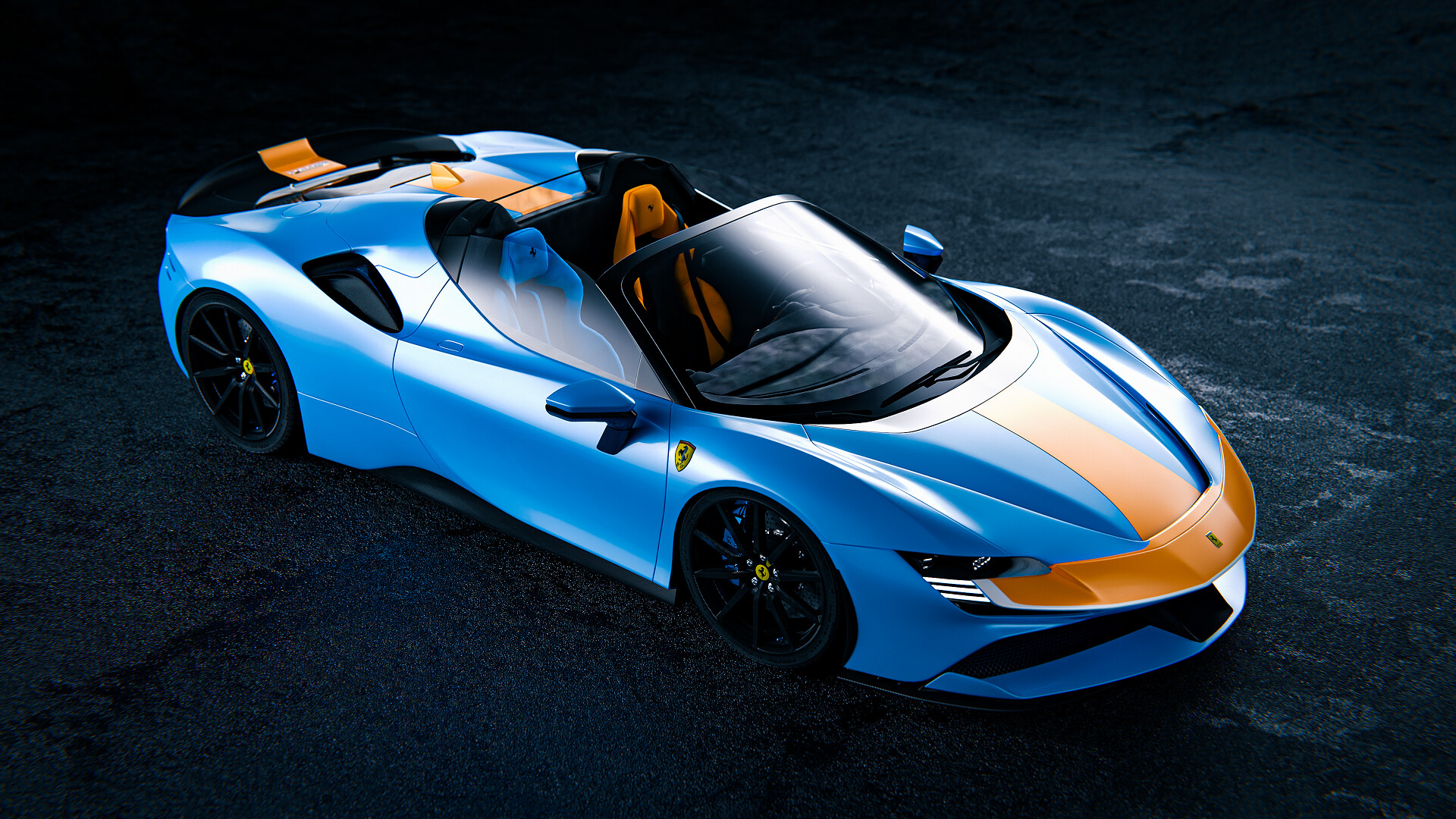 ArtStation - Ferrari SF90 Studio shots