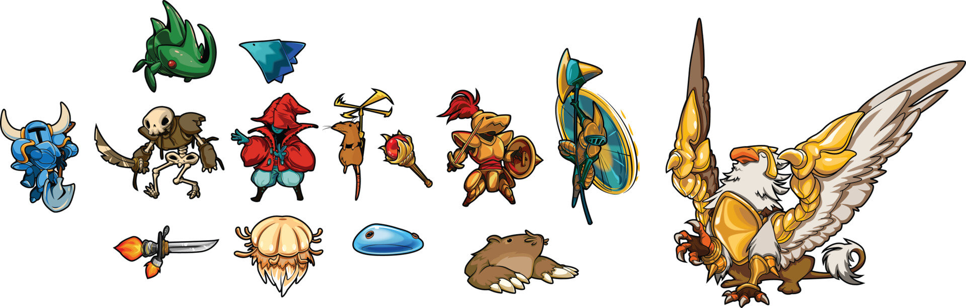 ArtStation - Enemies Spreadsheet