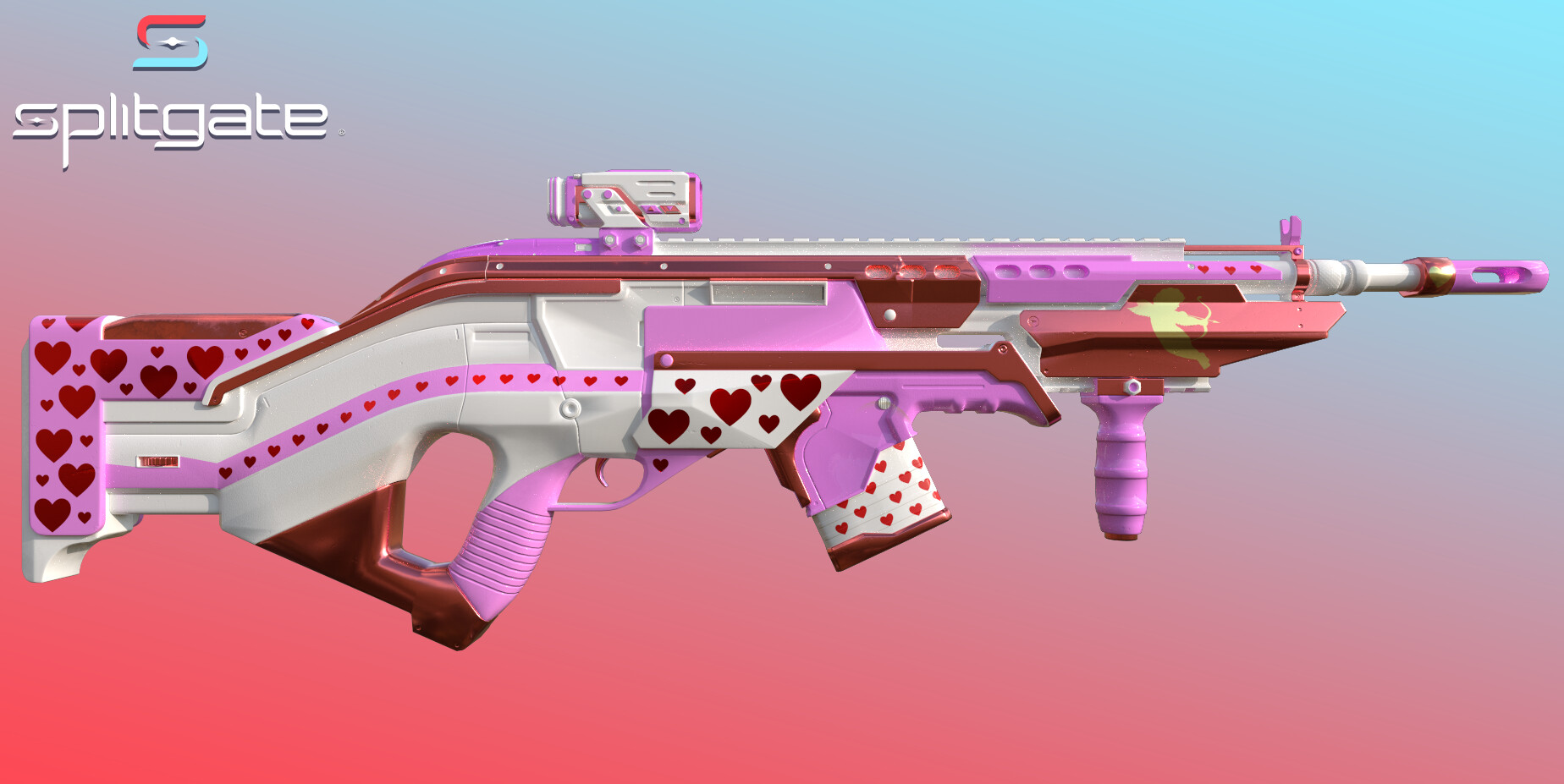 Tanner Trees - Love Gun Carbine Concept Skin (splitgate)