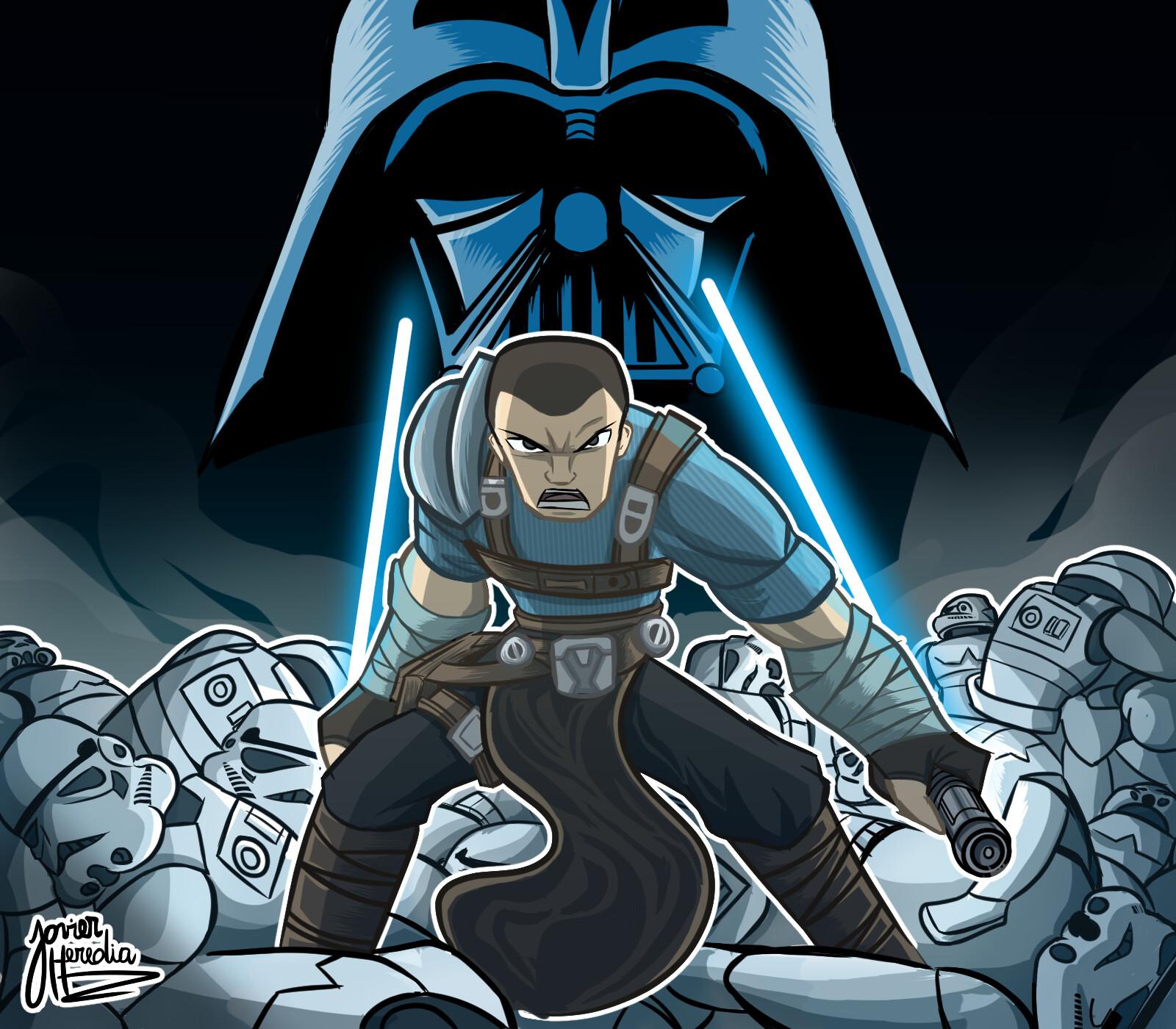starkiller comic