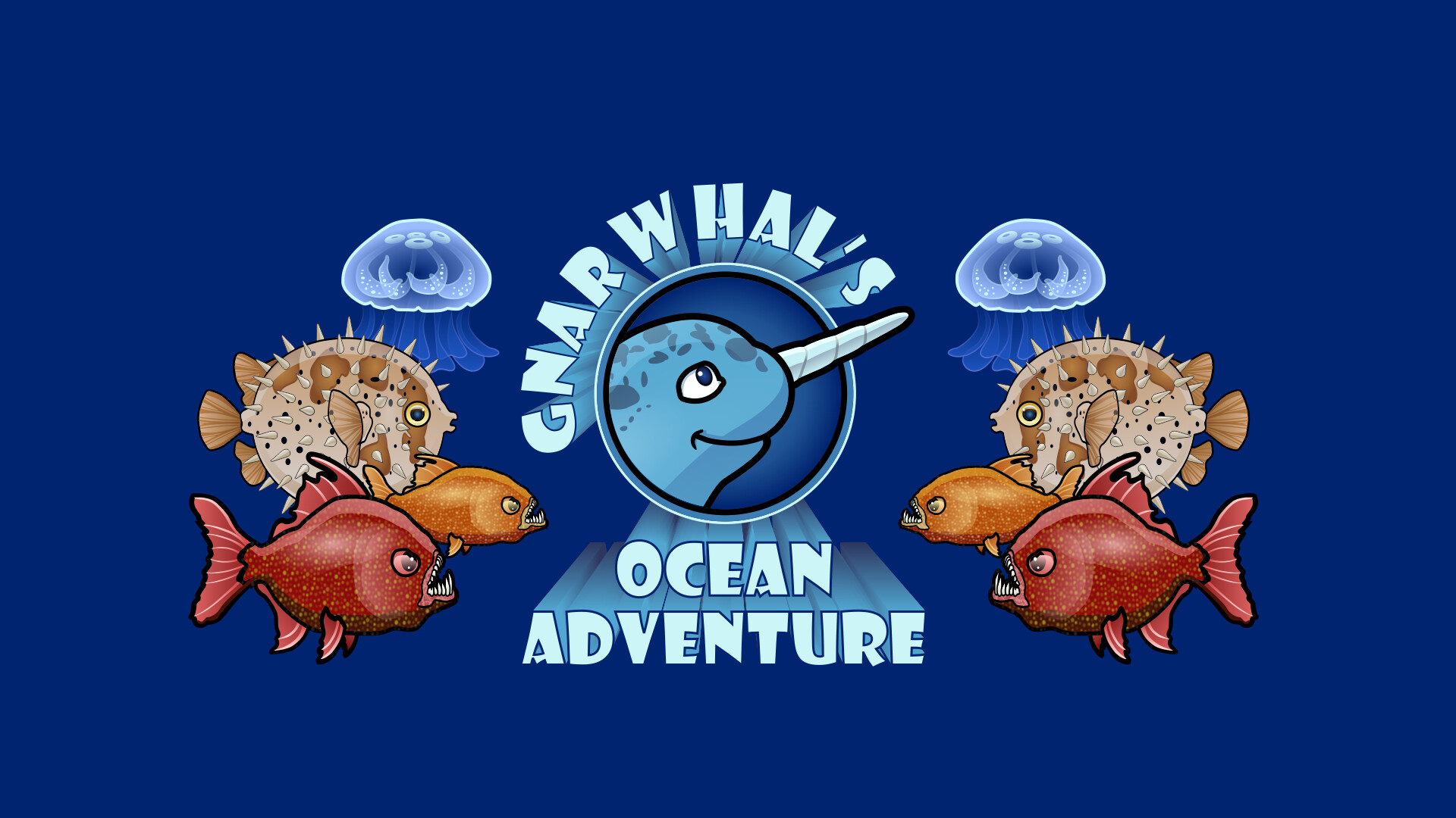 ArtStation - Narwhal's Ocean Adventure - Asset and UI Design