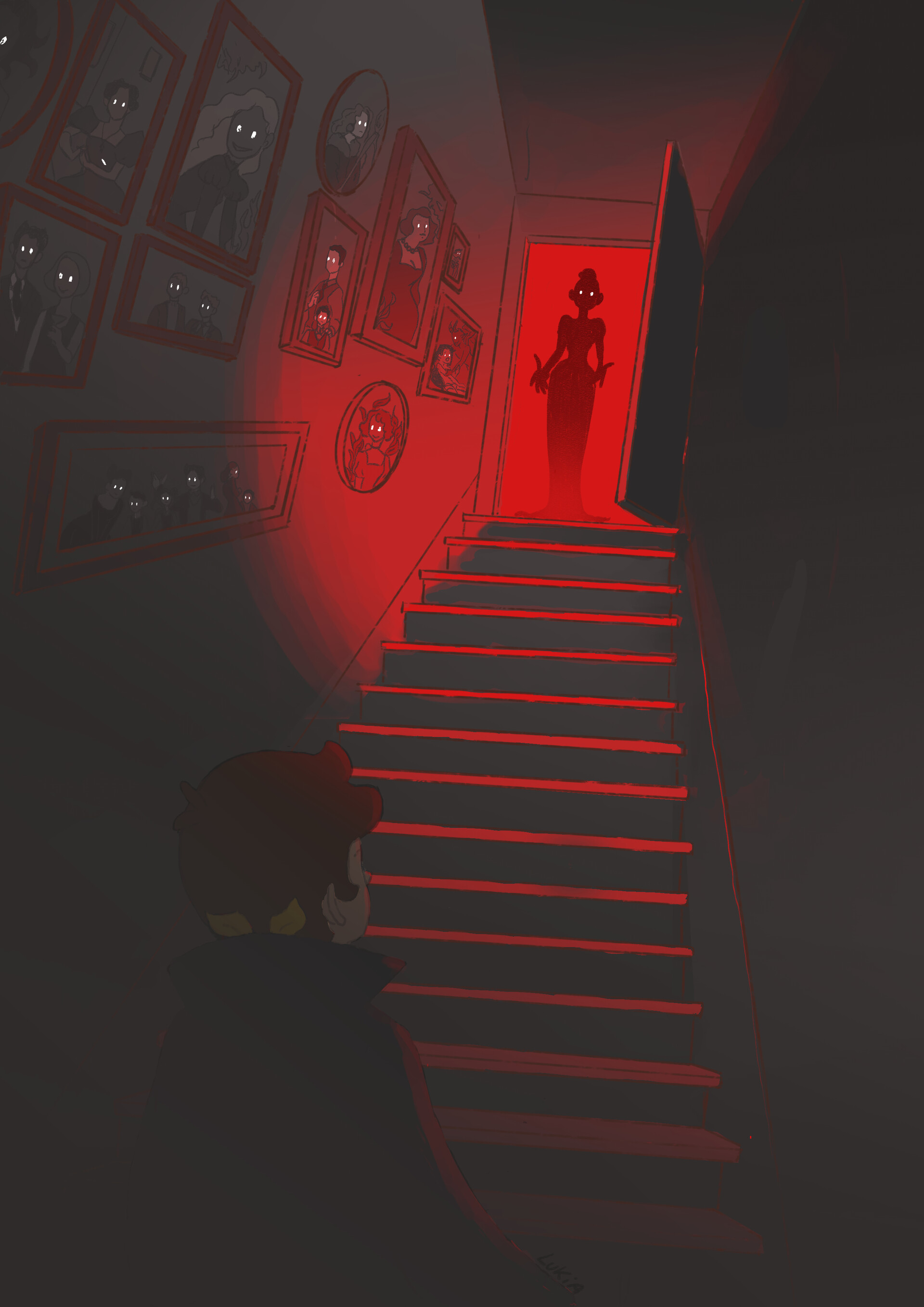 ArtStation - The Lamplighter- the door