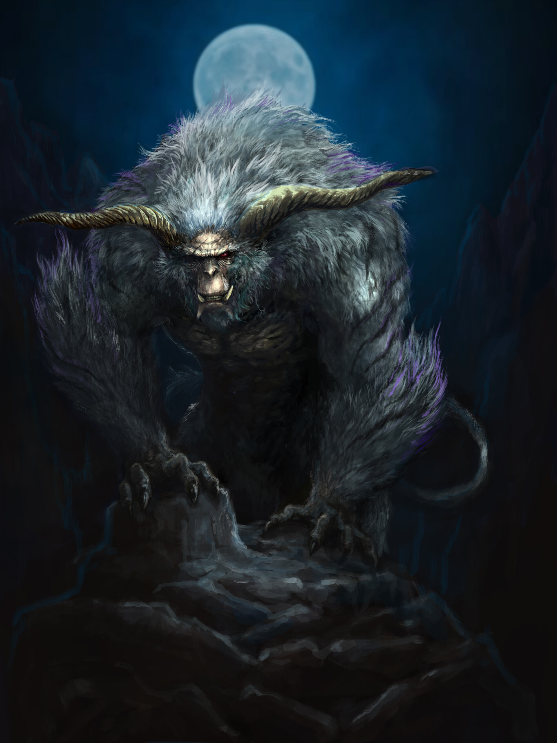 ArtStation - The Silver Mane Rajang