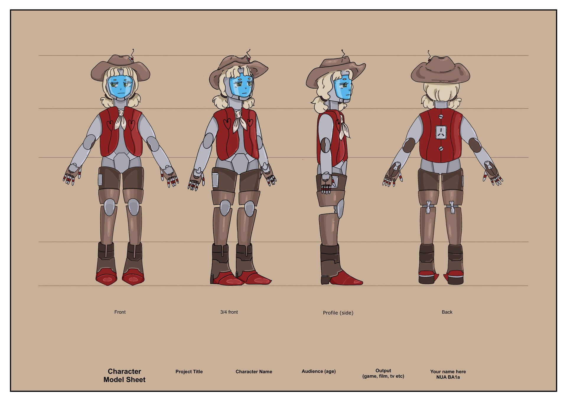 ArtStation - Character Turnaround