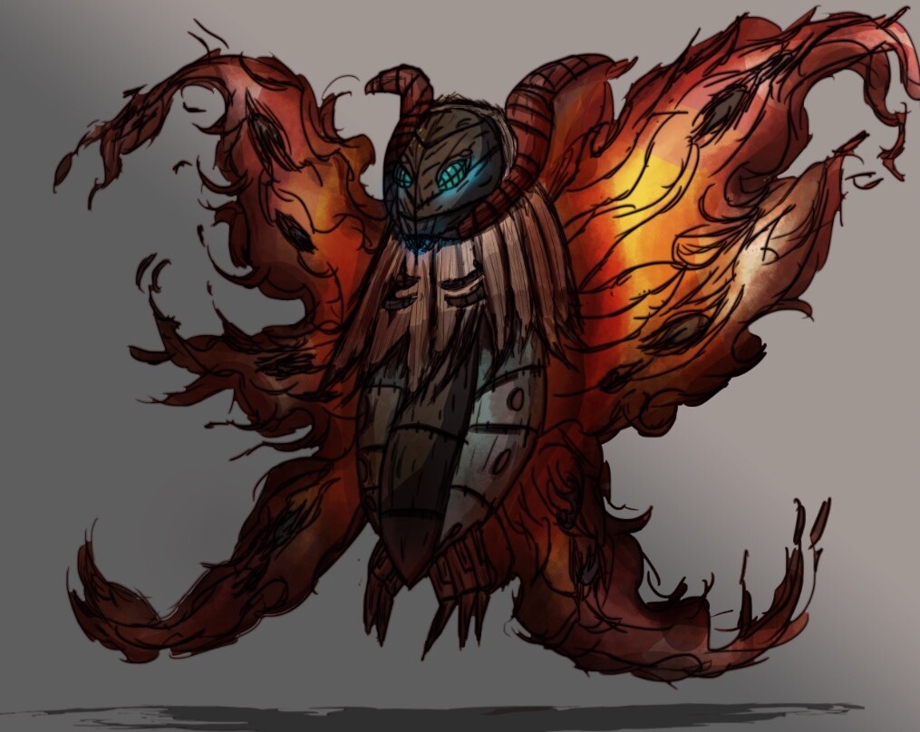 ArtStation - Volcanora (pokemon) fan art