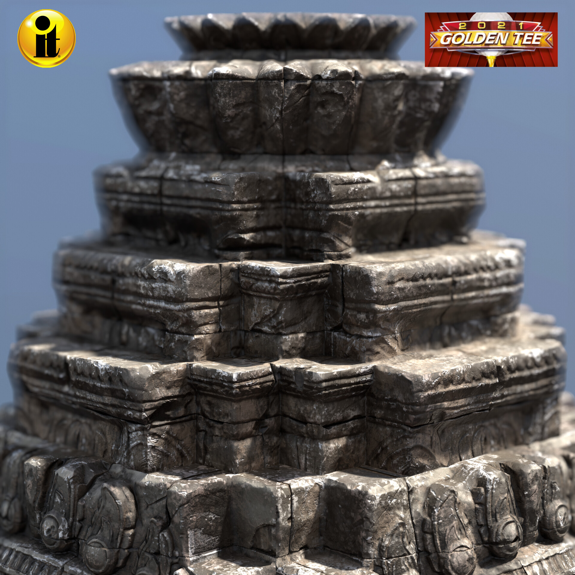 Michael Montes - Angkor Wat Statue