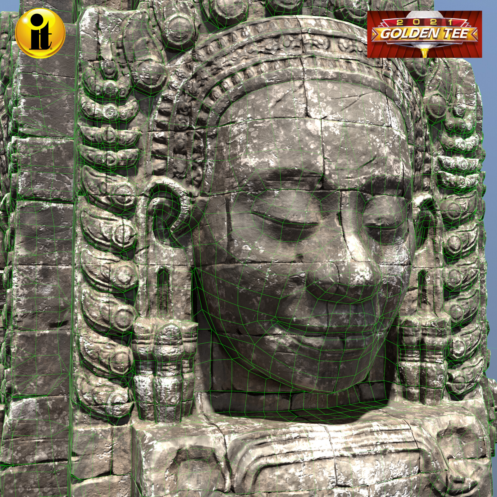 Michael Montes - Angkor Wat Statue