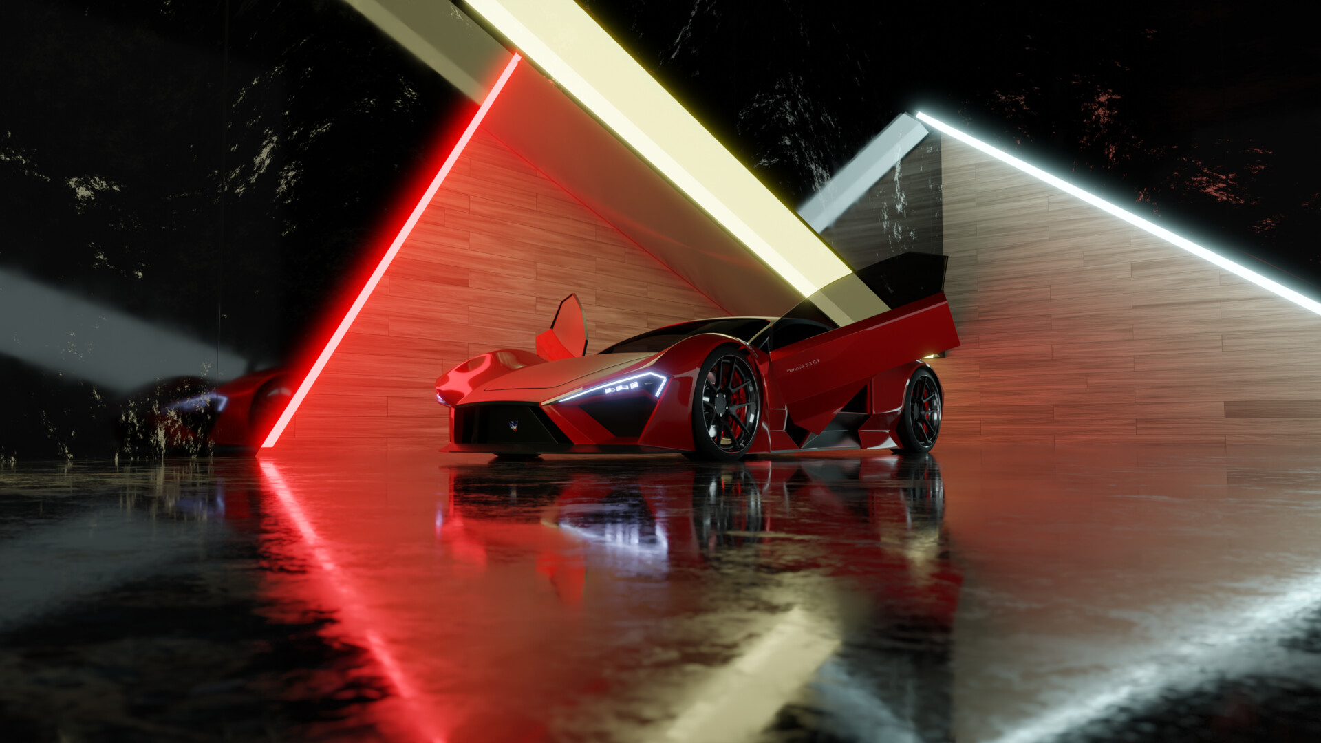 ArtStation - B-3 Modern Showroom