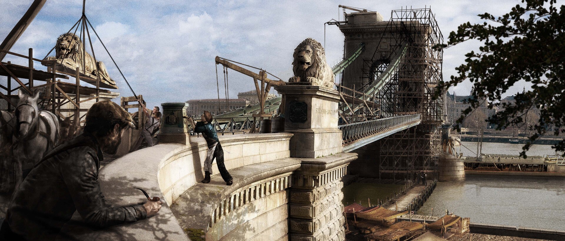 Adam Ludwig - Bridge construction, 19th century