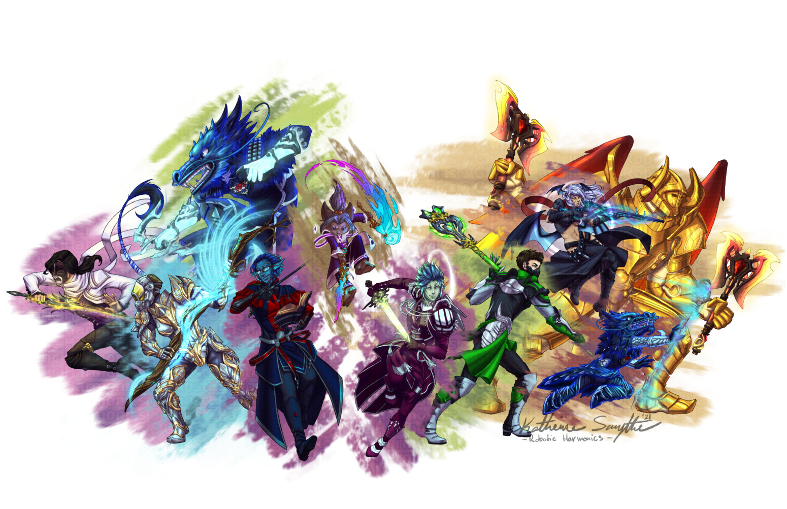 ArtStation - Private Character Commission - GW2