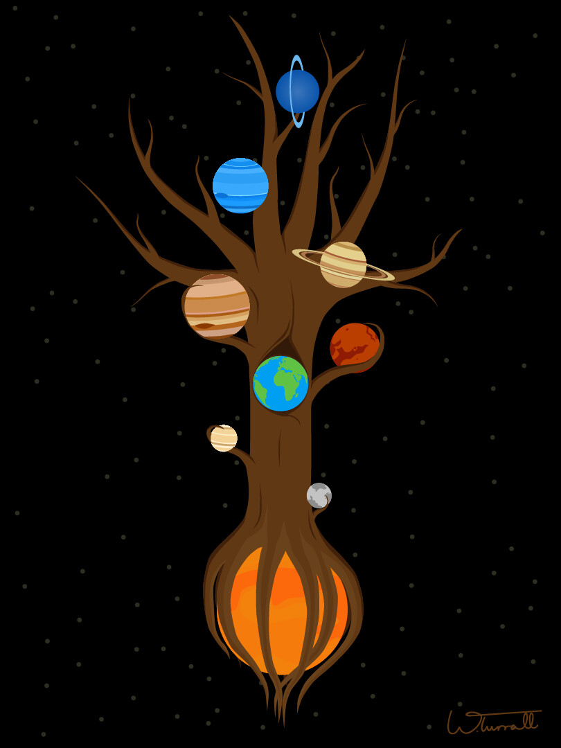 ArtStation - Poster - Planet Tree