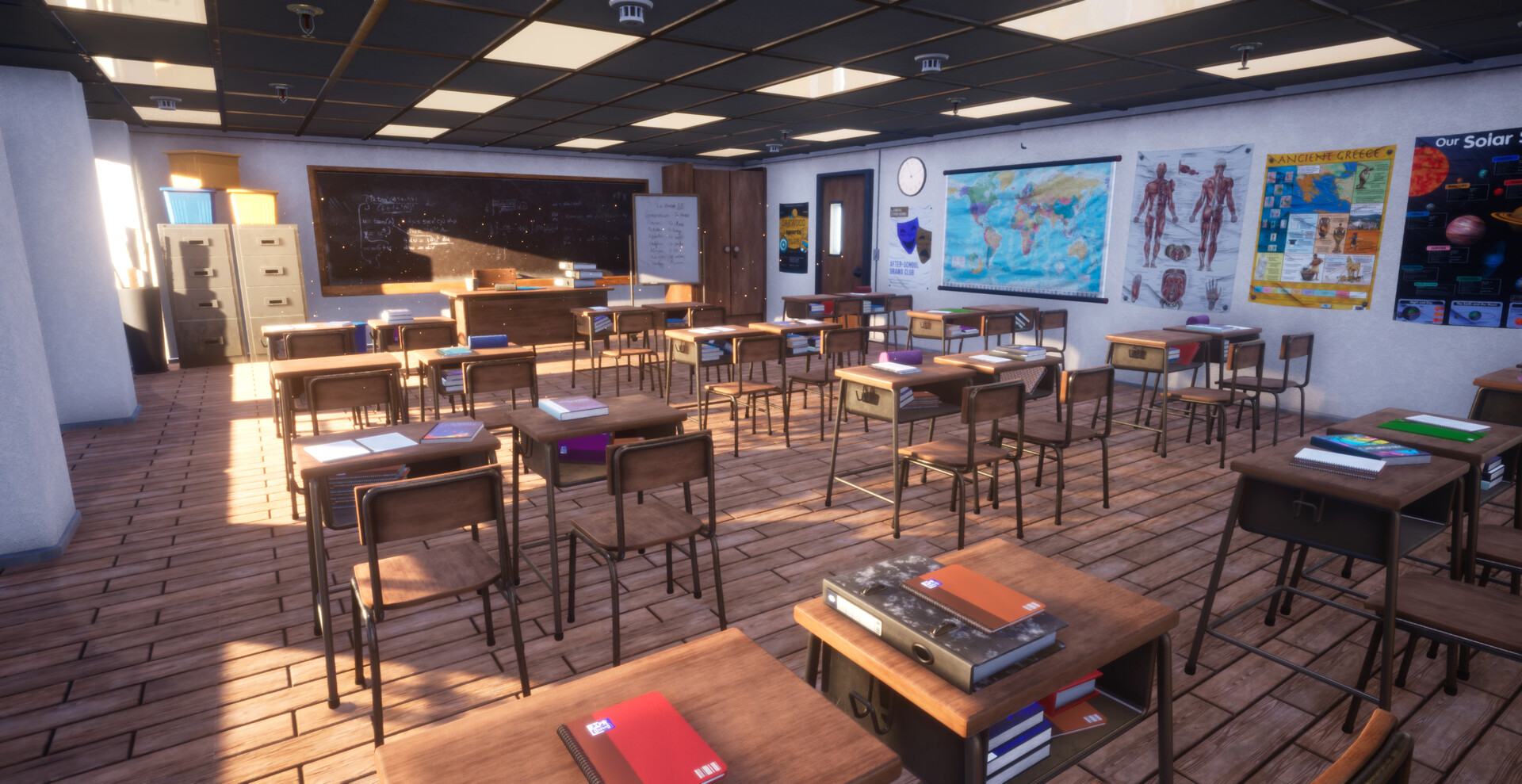 Ana Dasí Martínez - Classroom Diorama Environment